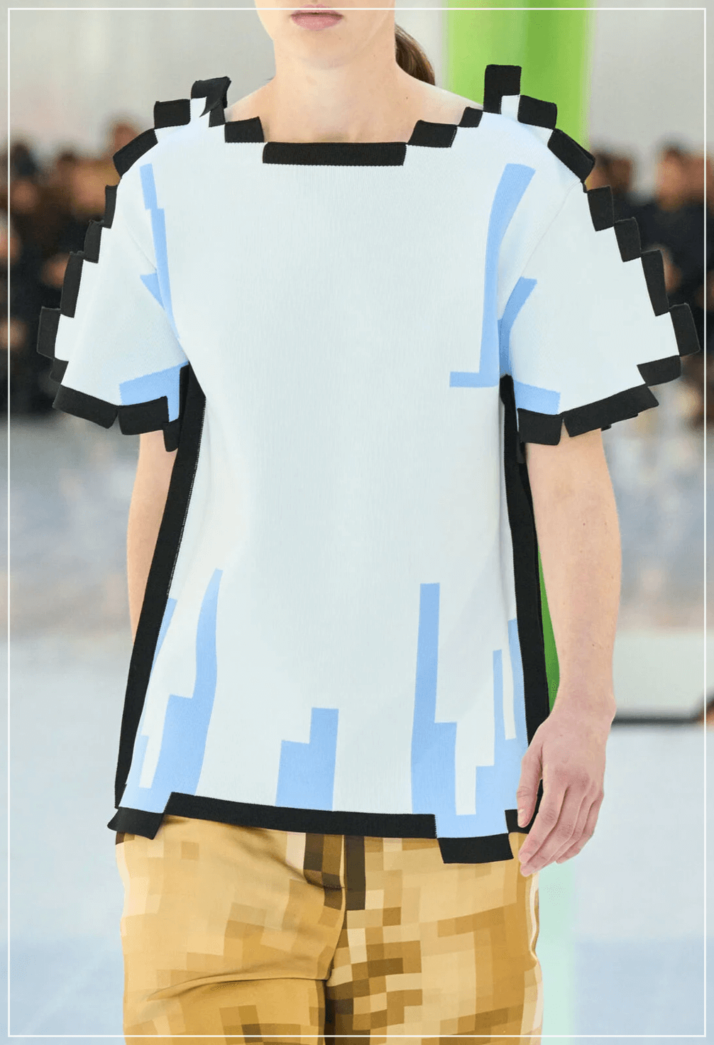 【動画】ロエベのピクセルドット絵の服がヤバい！値段が7桁の服も│Ekusiek Studio Blog